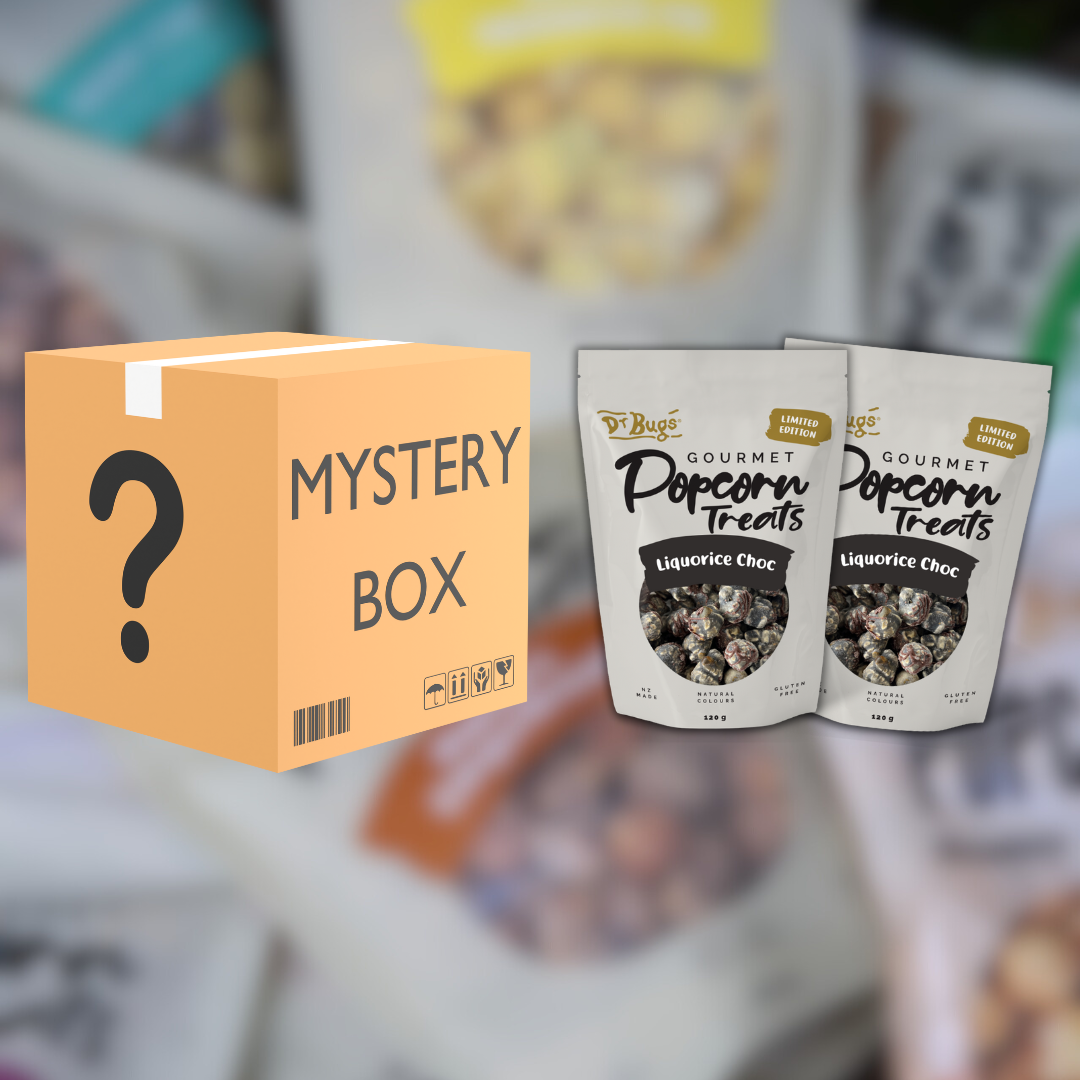 Dr Bugs Popcorn | NZ Made Gourmet Popcorn Treats