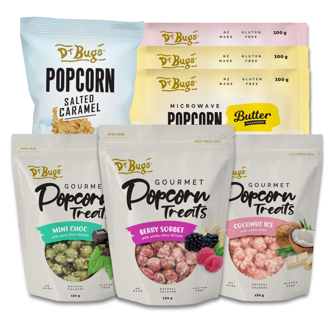 Dr Bugs Popcorn Original Bumper Box (7 packs)