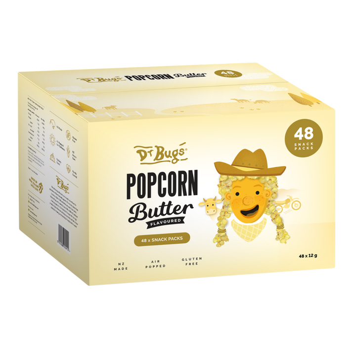 Dr Bugs Popcorn | NZ Made Gourmet Popcorn Treats