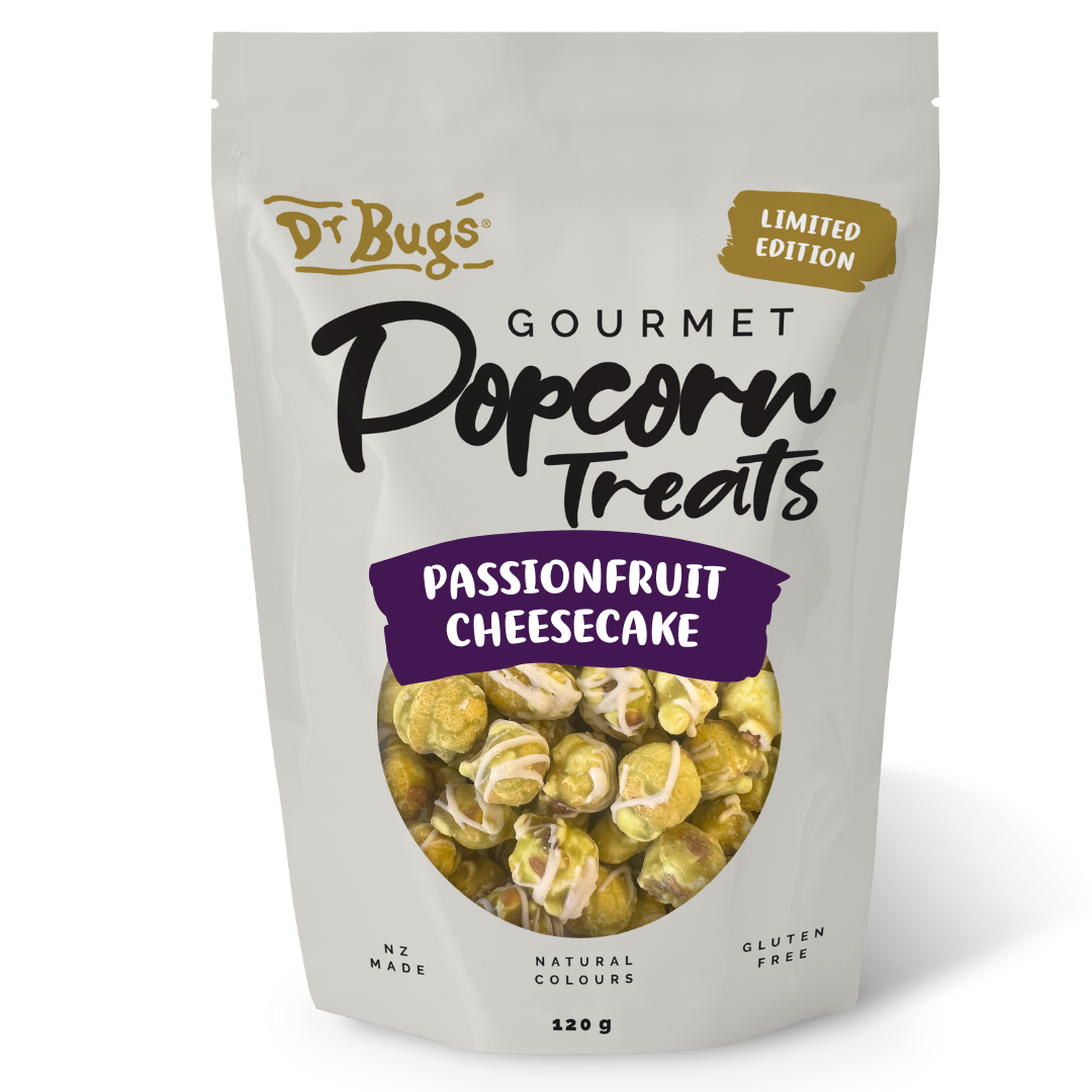 Dr Bugs Popcorn | NZ Made Gourmet Popcorn Treats