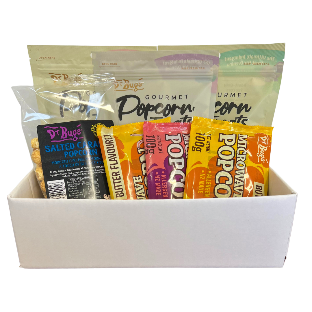 Popcorn Bumper Boxes – Dr Bugs Popcorn