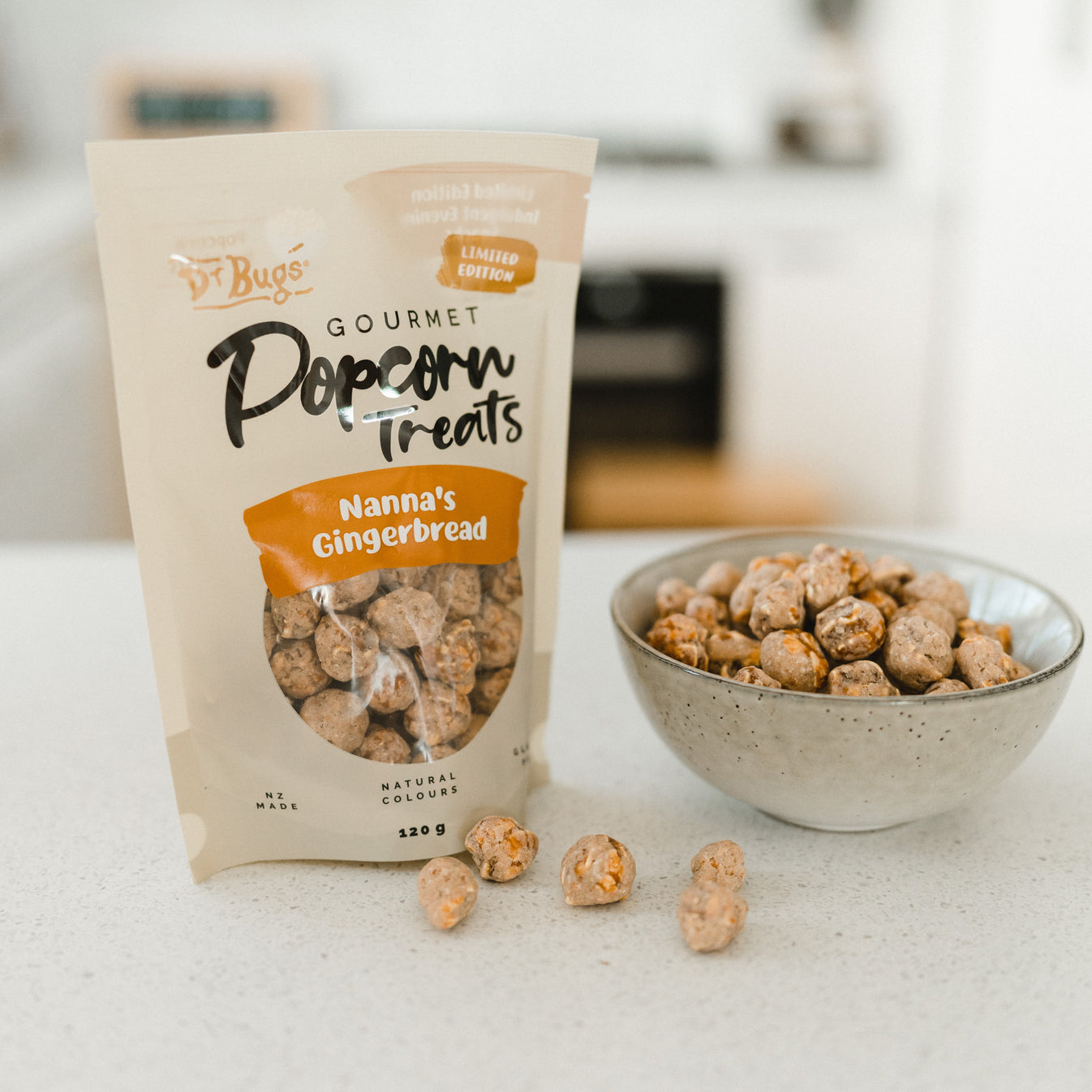 Dr Bugs Limited Edition Nanna's Gingerbread Popcorn – Dr Bugs Popcorn